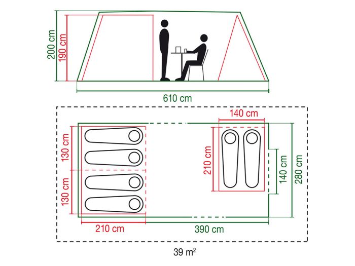 Coleman Vespucci Tunnelzelt | Coleman Vespucci | seeds.yonsei.ac.kr