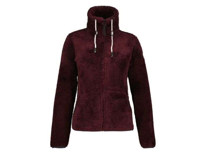 Icepeak Colony Burgundy Damen Fleecejacke