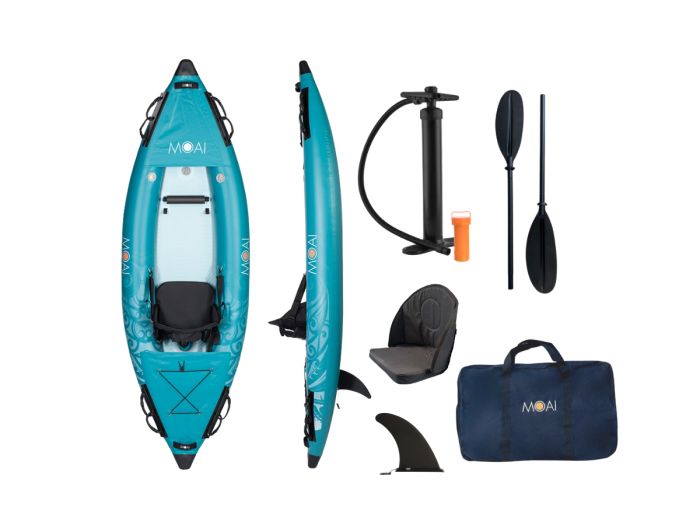 MOAI TANGALOA 1 Person Aufblasbares Kajak Set