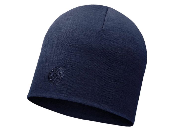 Buff HW Merino Wool Solid Denim Mütze