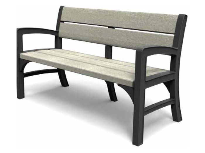 Keter Montero 3-Sitzer Gartenbank