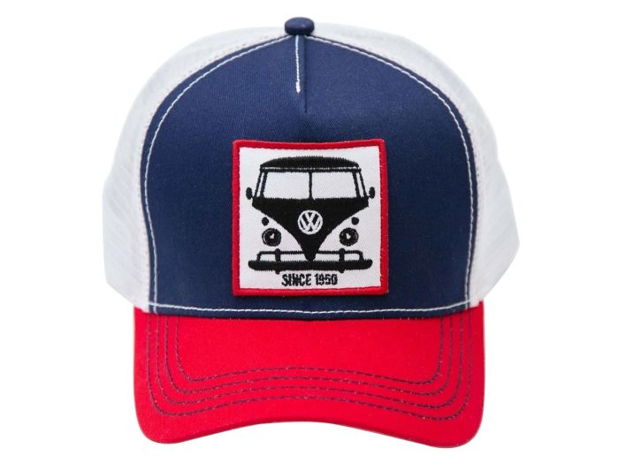 Van One Bulli Face White Multi Cap