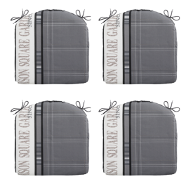 Madison Madison Garten-Sitzkissen - 4er-Set