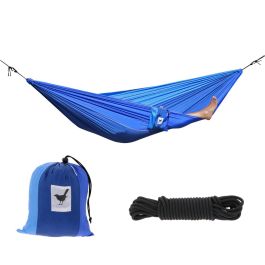 MoreThanHip XXL 2-Personen Reisehängematte mit Seil - Blue