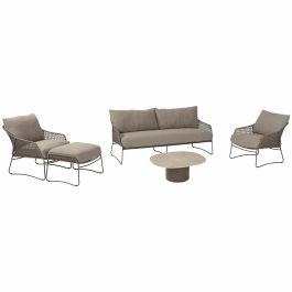 4 Seasons Moretti braunes 6-teiliges Lounge-Set